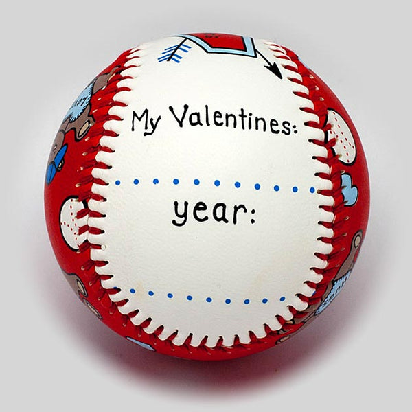 Baby's First Valentine's Day Baseball – Unforgettaballs®