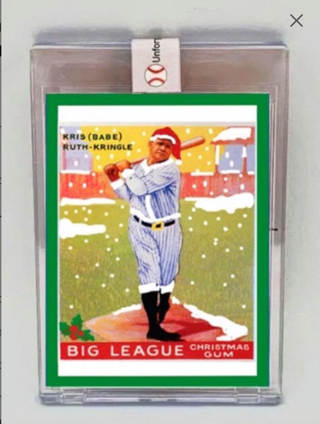 Santa Ruth Card – Unforgettaballs®