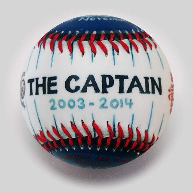 Commemorative Baseball: The Captain HOF 2020 – Unforgettaballs®