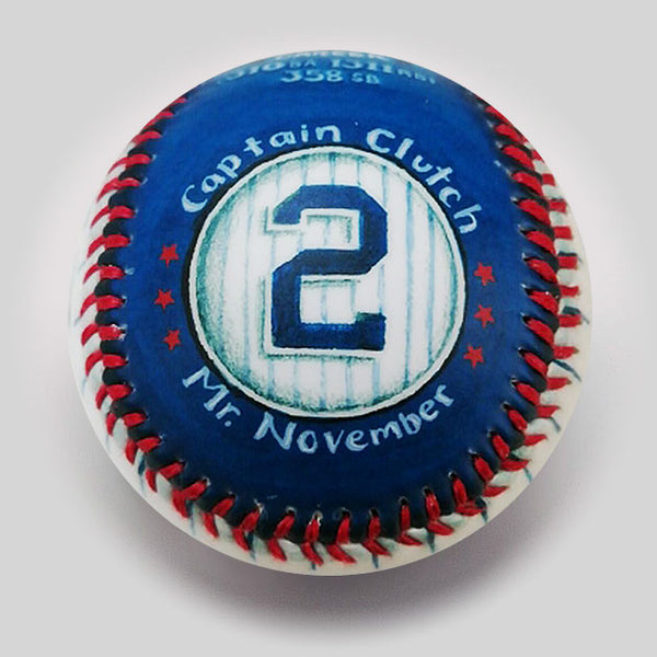 Commemorative Baseball: The Captain HOF 2020 – Unforgettaballs®