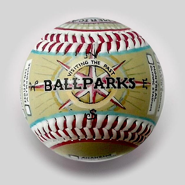 Visiting All Ballparks (Past) Commemorative Baseball – Unforgettaballs®